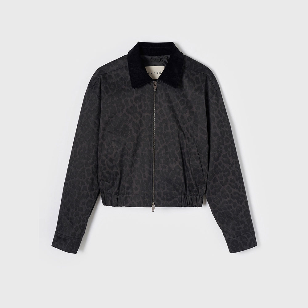 윤세 [UNISEX] Leopard Ego Jacket (Leopard) - 위시버킷