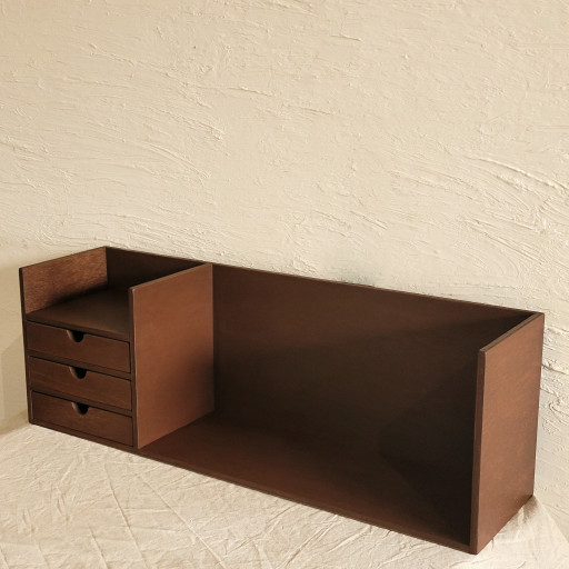 소이로 [SOIRO] 900 롱 책꽂이+서랍장 - 위시버킷