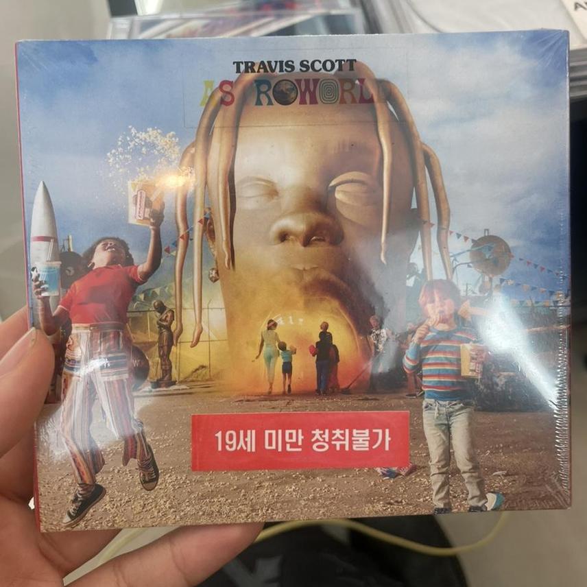트래비스스캇 Travis scott astroworld cd 트래비스 스캇 - 위시버킷