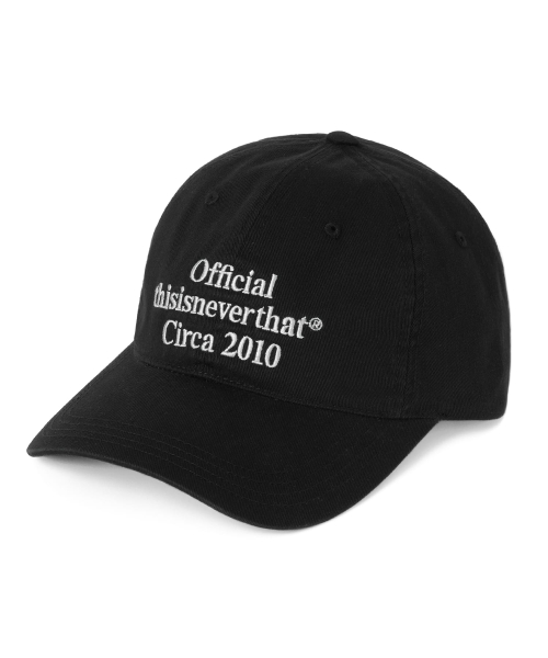 디스이즈네버댓 Times Cap Black - 위시버킷