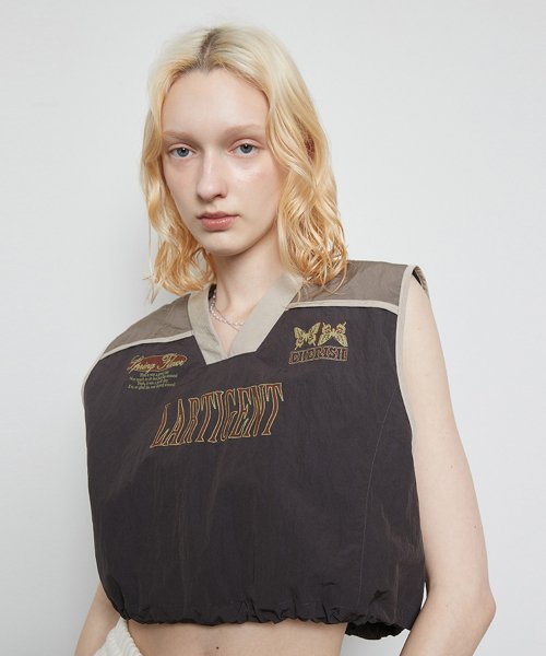 라티젠 L3 NYLON STRING VEST(BROWN) - 위시버킷