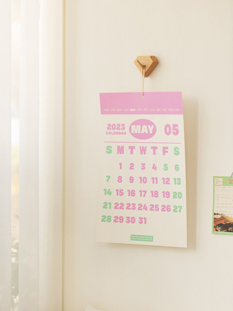 THE MIDDLE STUDIO [THE MIDDLE STUDIO] 마이오디너리데이즈 2023 벽걸이형 달력 - 위시버킷
