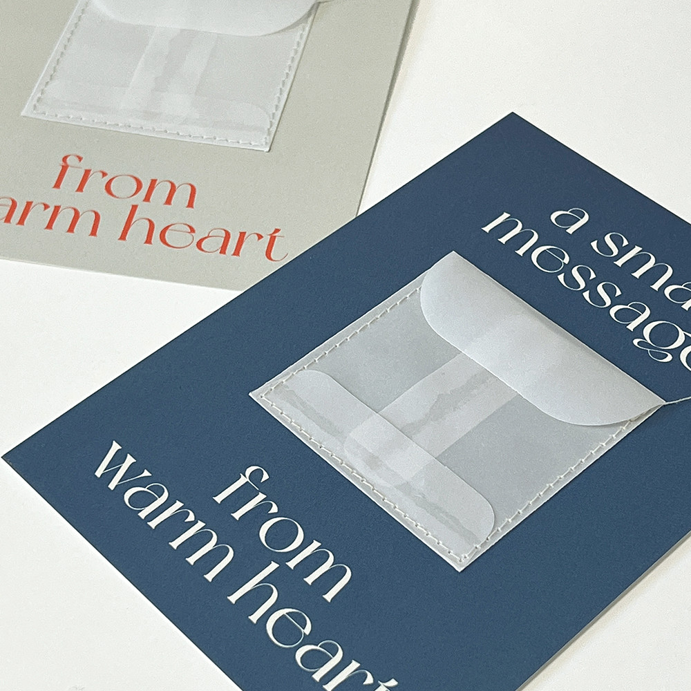 모멘트스토리지 A SMALL MESSAGE CARD 스몰 메시지 카드 엽서 - 위시버킷