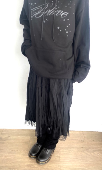 나의나인 mogul lace long sk [2c] - 위시버킷