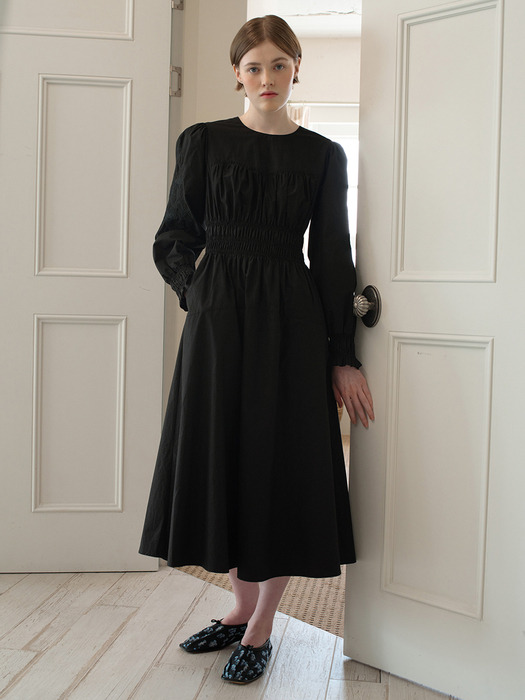 보카바카 Embroidery Smoking Dress VC2412OP101M - 위시버킷