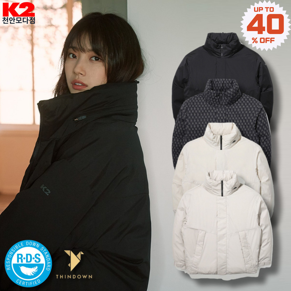 케이투 K2 수지 패딩 숏 씬에어 LITE 라이트 역시즌 구스 다운 여성 - 위시버킷
