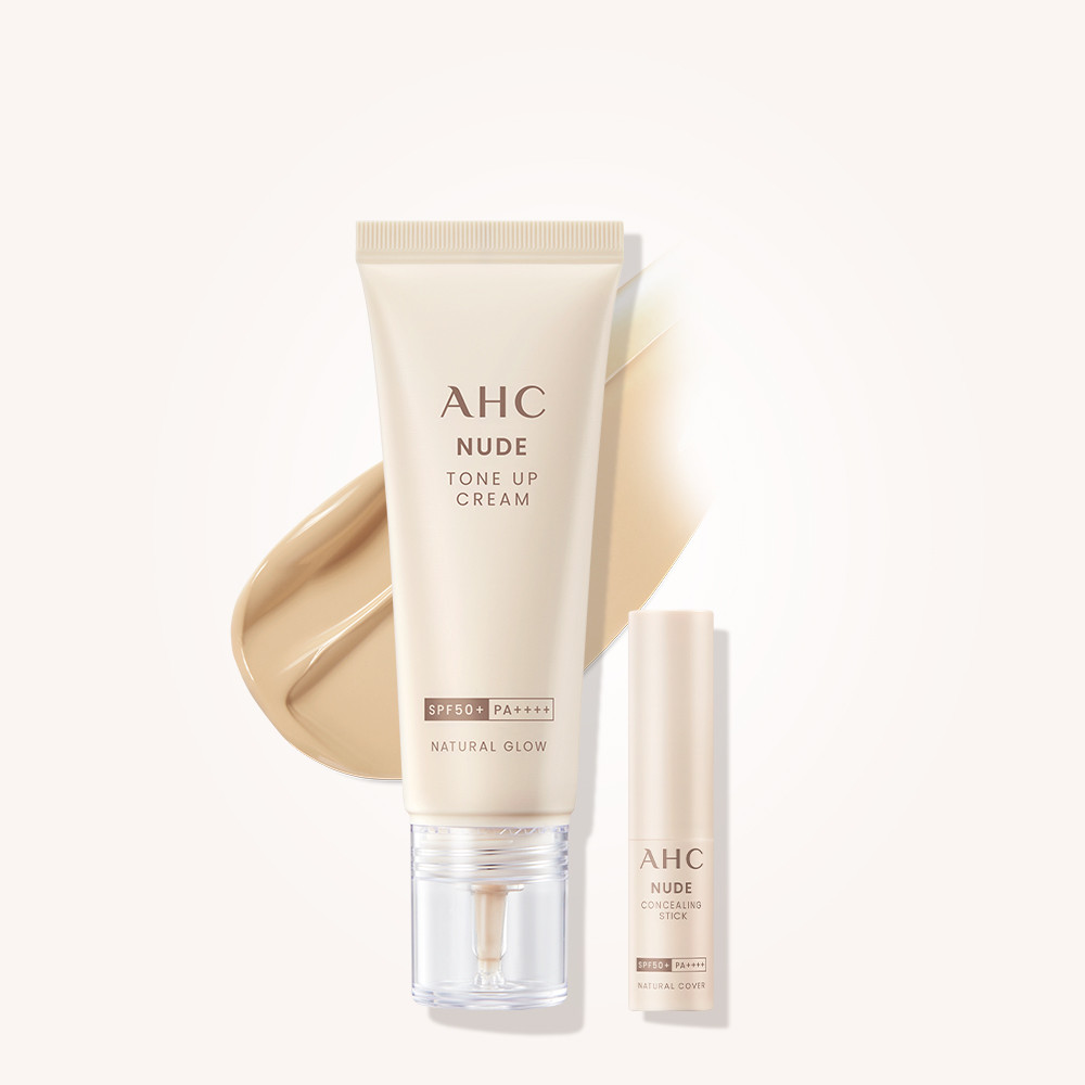 AHC AHC 누드 톤업크림 40ML+누드 스틱 3.5G - 위시버킷