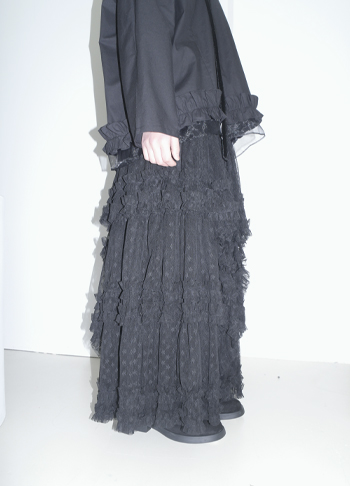 에프터먼데이 preen fluffy can-can skirt (2c) - 위시버킷