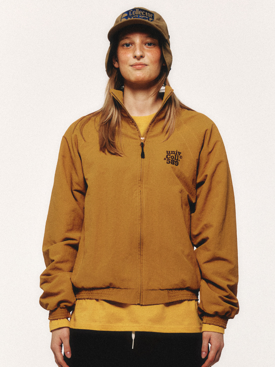 테켓 Univ Coll Zip-Up Jacket Camel - 위시버킷