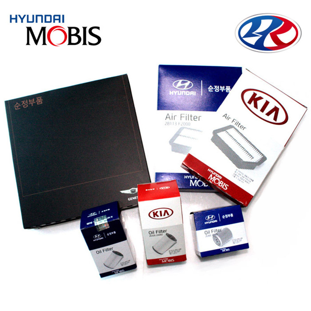 그랜져 그랜저IG 순정 2.4 가솔린 에어클리너 + 오일필터 28113C1100 2630035505 - 위시버킷