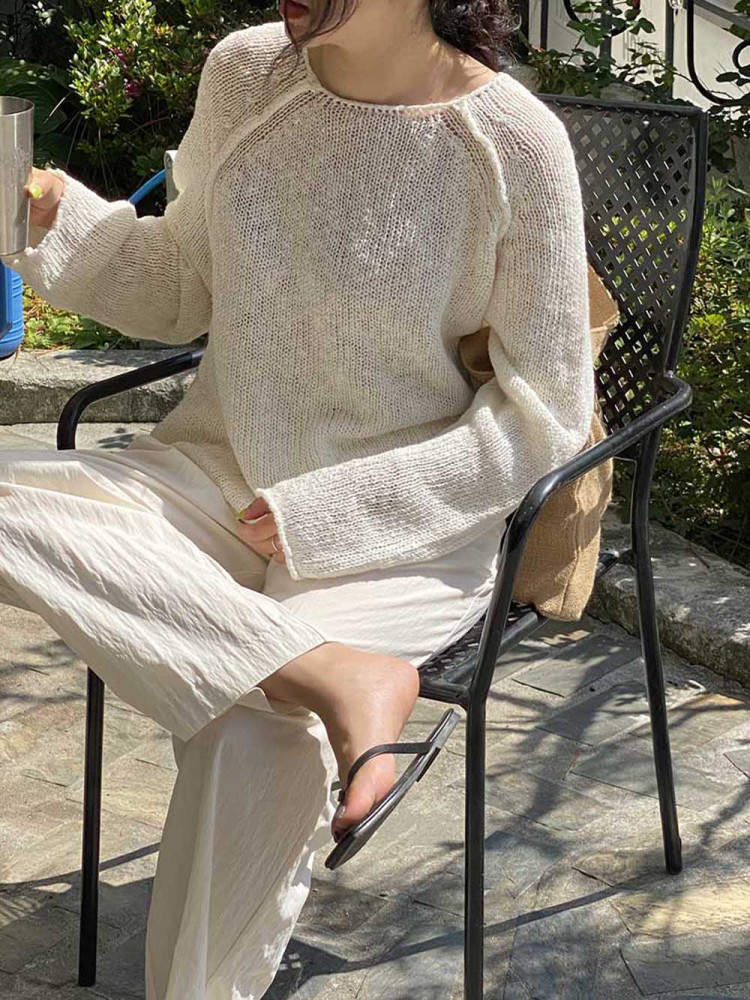 포스터 pyt포스터 poster 제니나그랑 린넨니트 (2col) - 위시버킷