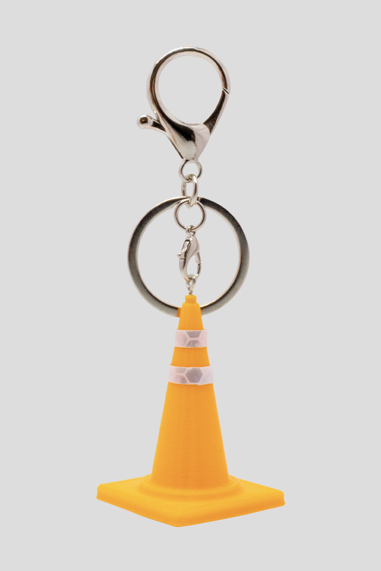 비애티튜드 [Mediums x Error Town] Traffic Cone Keychain - Yellow - 위시버킷