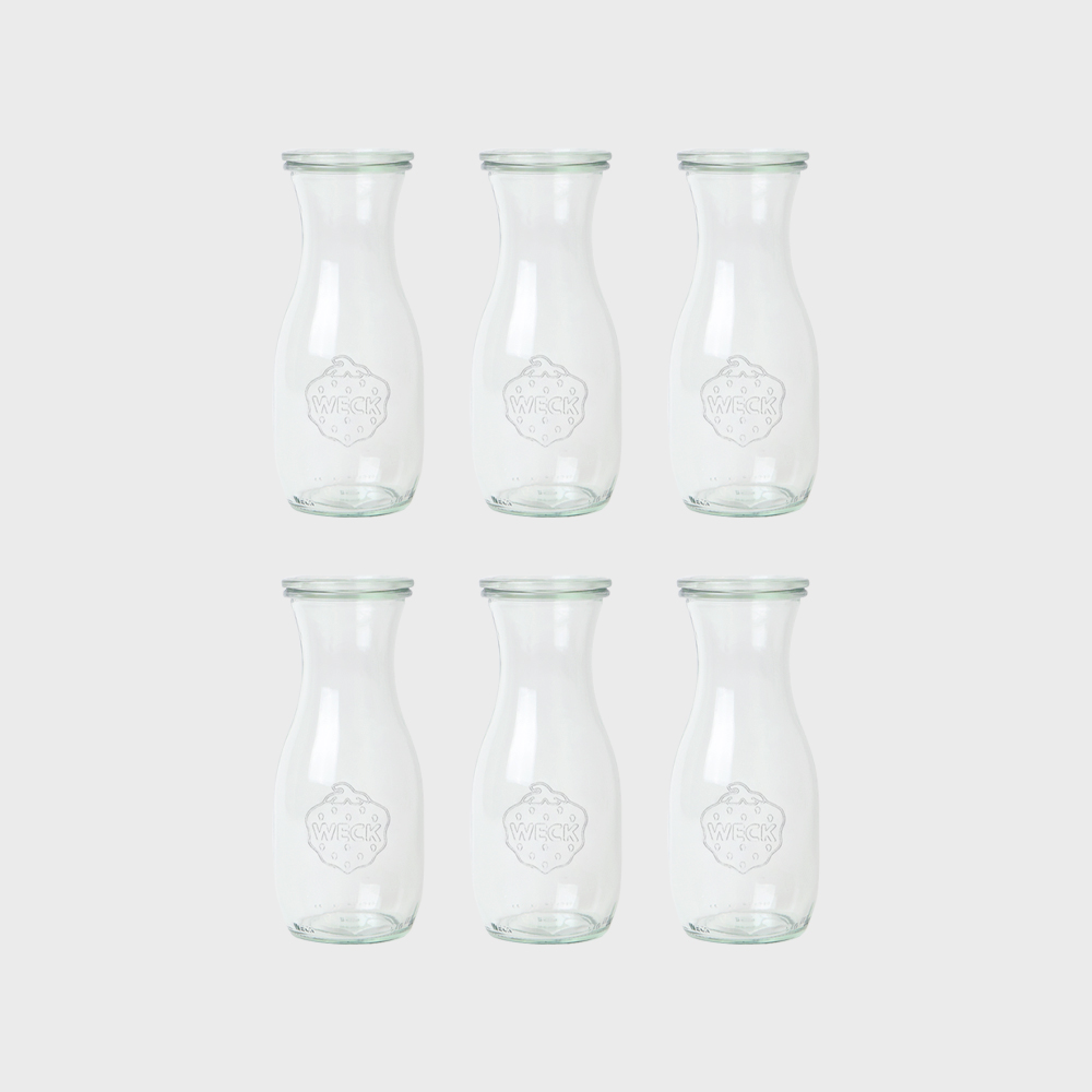 웩 [WECK] 쥬스병 764(540ml) 6개 세트 - 위시버킷