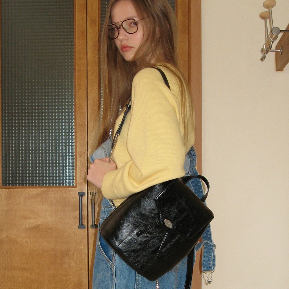 썸웨어버터 fle backpack - black - 위시버킷