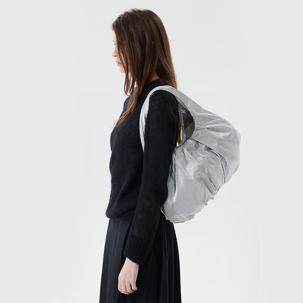 오타이 Rustling shoulder bag [Silver] - 위시버킷