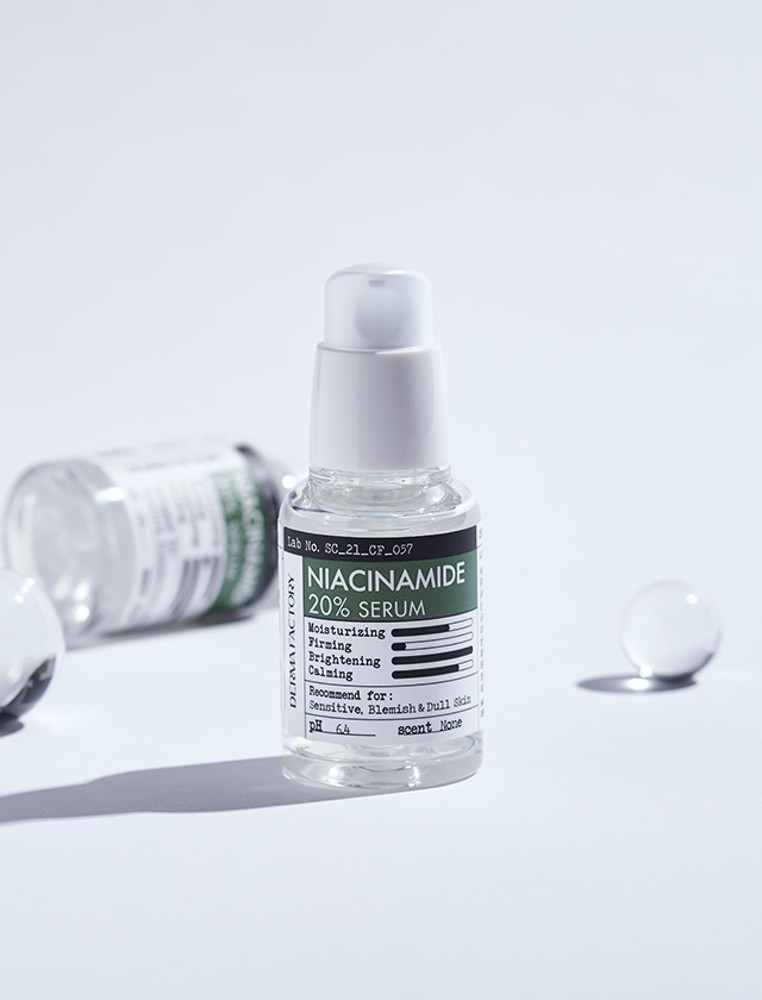더마팩토리 [비건인증] 더마팩토리 나이아신아마이드 20 200 000ppm 세럼 30ml 모공세럼 기미세럼 브라이트닝 모공