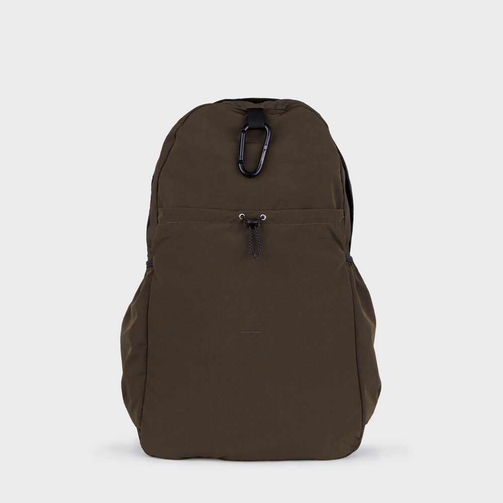 에메모가든 mmo backpack / khaki brown - 위시버킷
