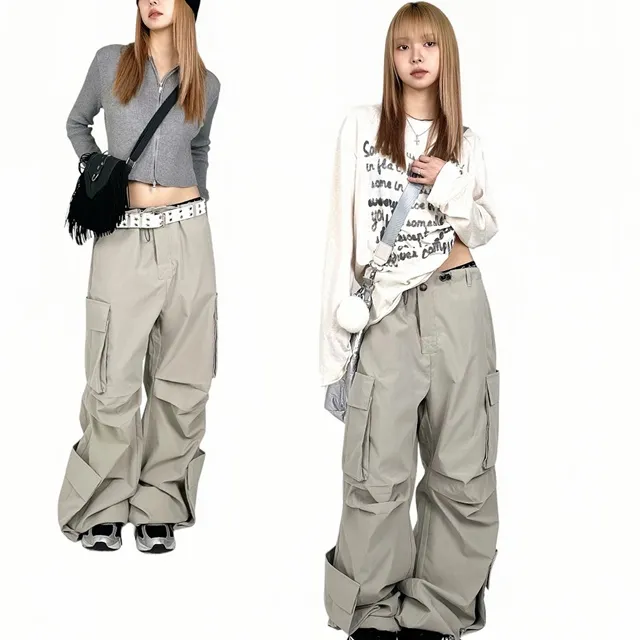 다즈데이즈 Big pocket string pintuck wide pants (입고지연) - 위시버킷