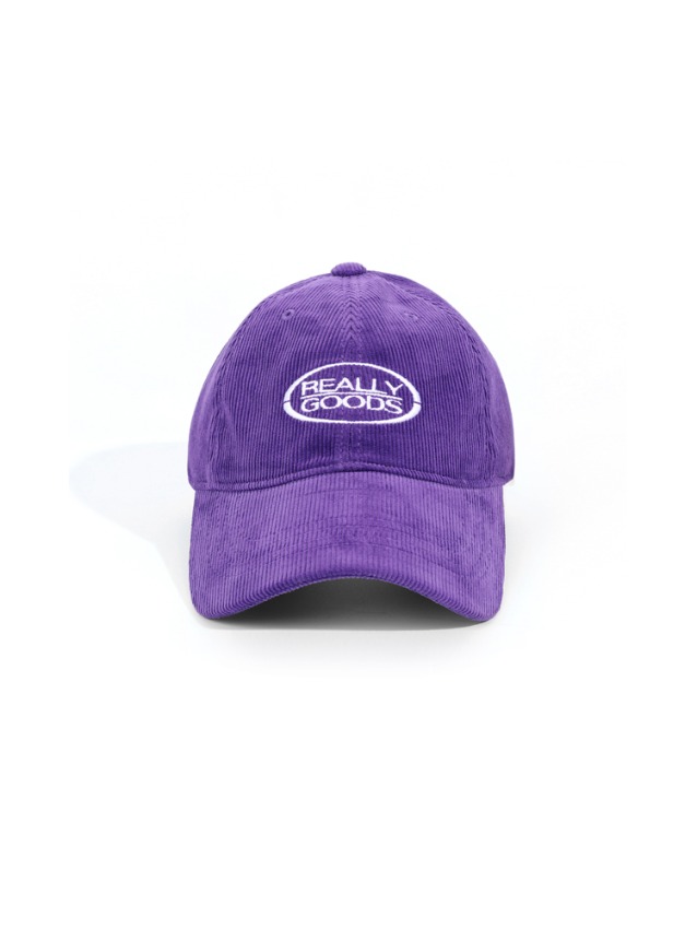 리얼리굿스 Corduroy ball cap (VIOLET) 코듀로이 볼캡 바이올렛 (open sale 10%) - 위시버킷