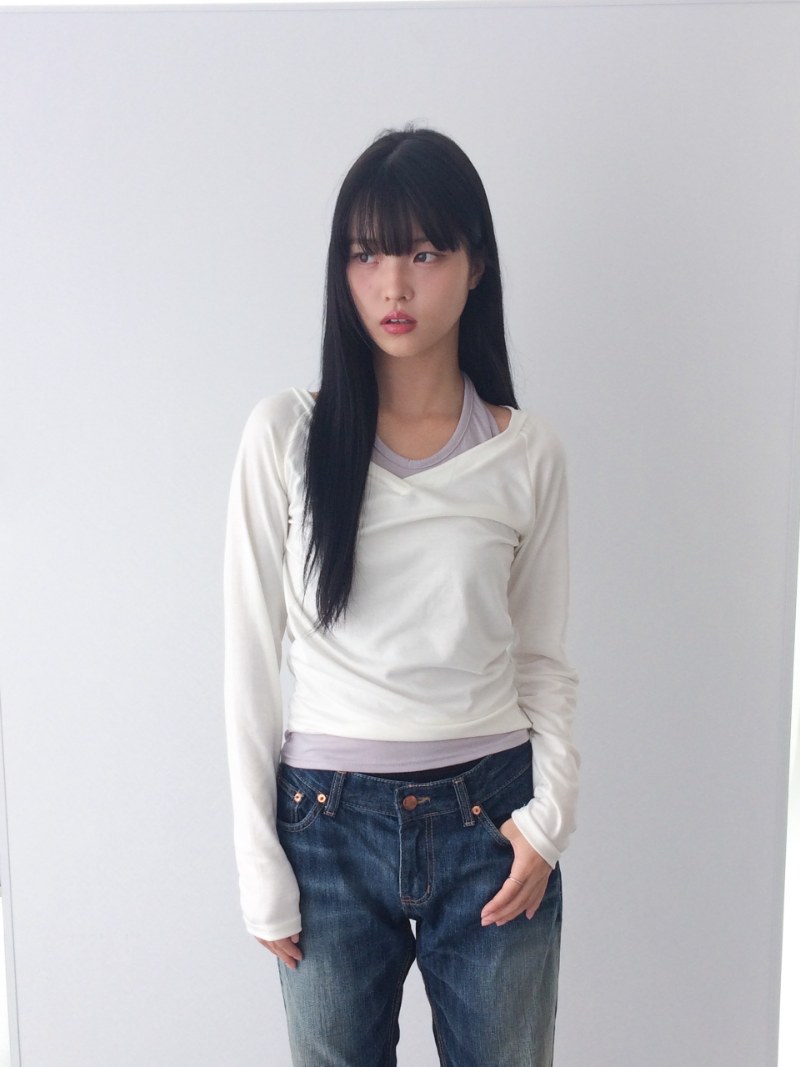 뮤토 halter layered set (2color) - 위시버킷