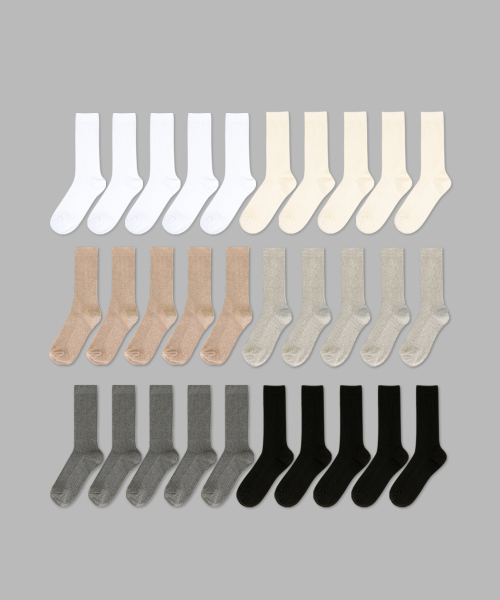 일오공칠 일오공칠(IL-O-GONG-CHIL) [5PACK] 1507 우먼스 모노 슬림 하이 립삭스 - 스노우화이트/크림/밀크브라운/그레이/챠콜/블랙 - 사이즈 & 후기 ...