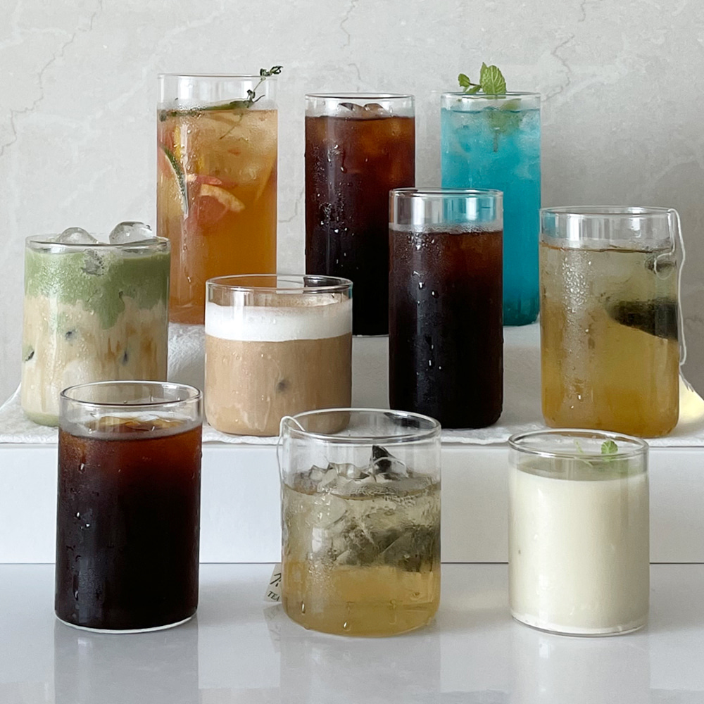 너른상점 로웰 내열유리컵 280ml (1p/6p) - 위시버킷