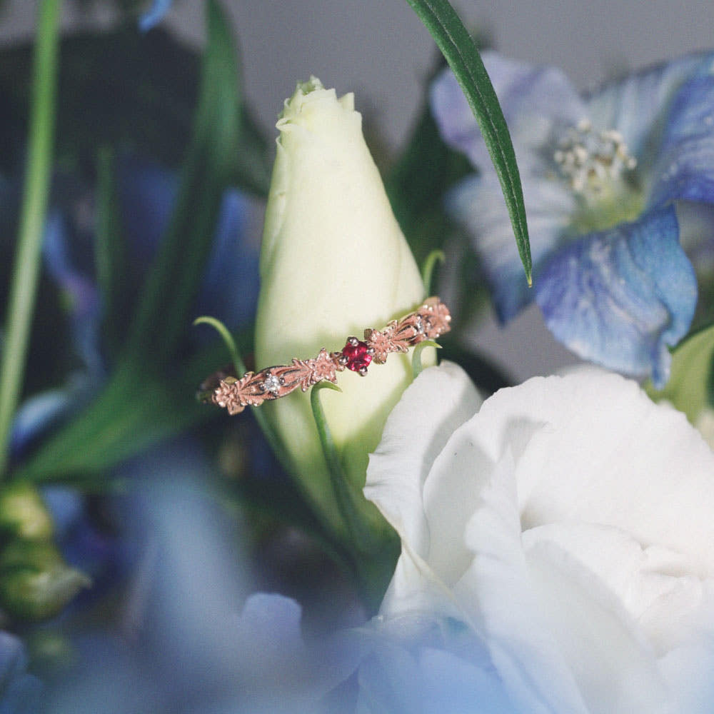 투모로우오브젝트 포유트 delphinium for bliss ring 02 - 위시버킷