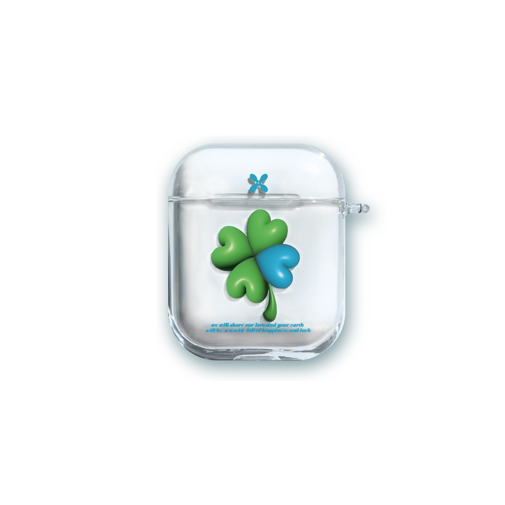 니브어스 clover airpod/buds case - 위시버킷