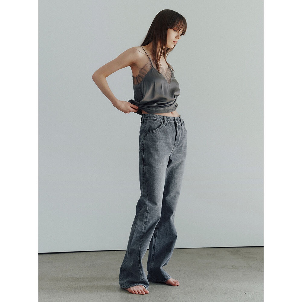 플랙 슬림 롱 라시다 051R 그레이 - 위시버킷