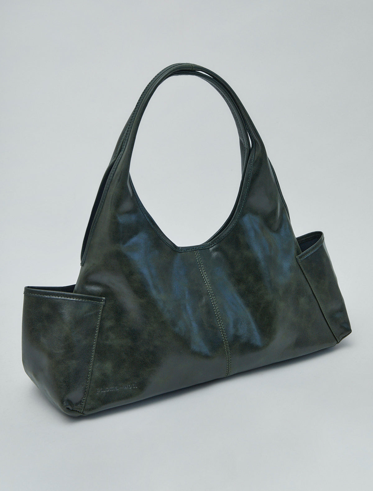 팔로마울 QUERIDA POCKETS-Khaki triangular-shaped shoulder bag. Fit for ...