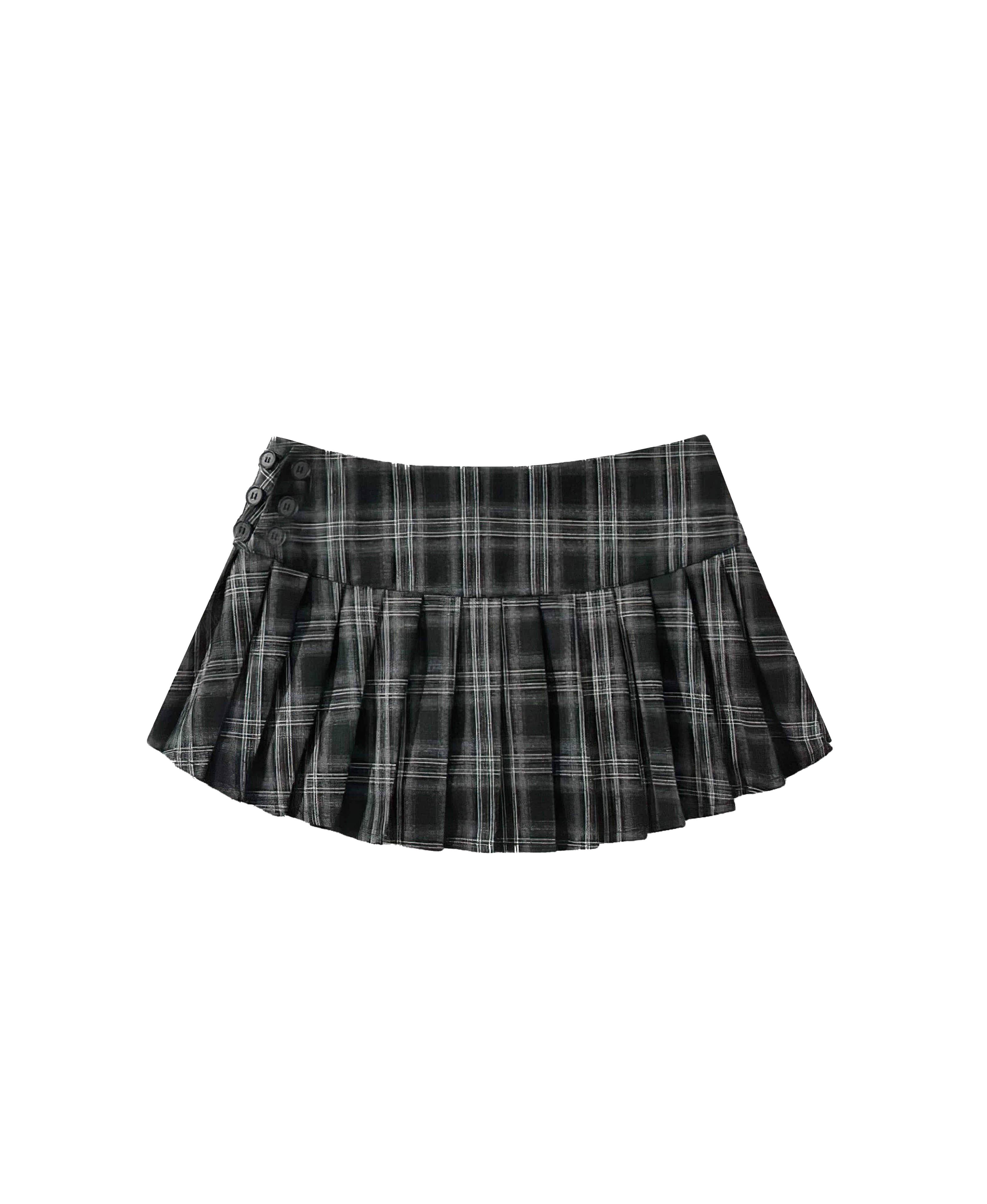 컴아웃앤플레이 컴아웃앤플레이 Sandy check skirt - 위시버킷