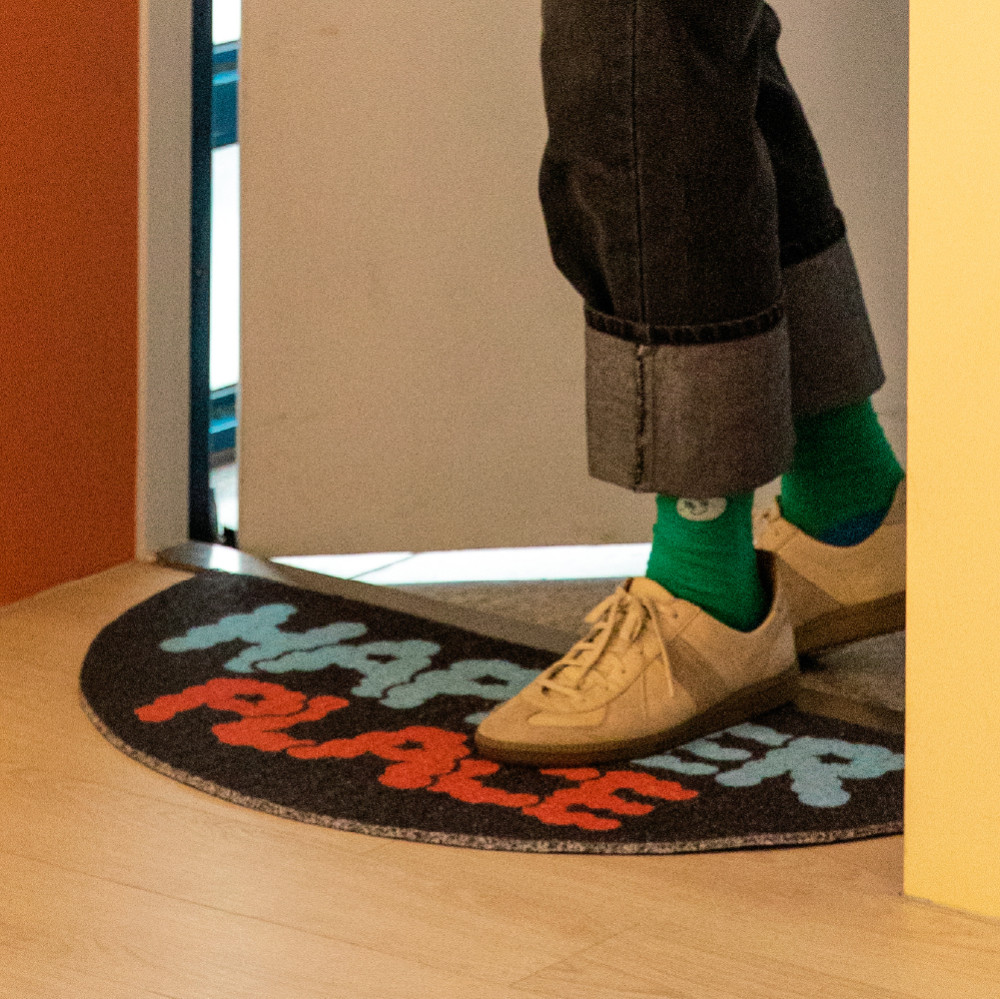 오롤리데이 [Mat] Happier place coil mat - 위시버킷