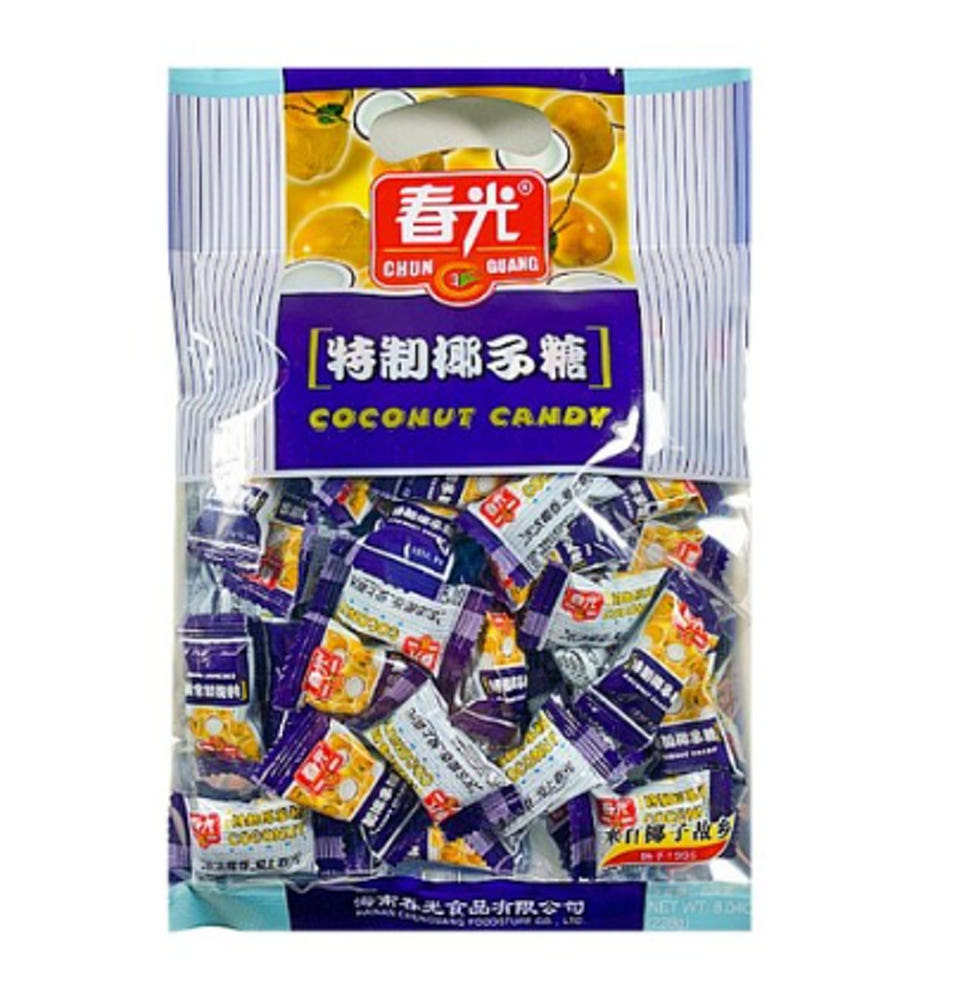 이거저거 중국 사탕 춘광 코코넛 캔디 228g - 위시버킷