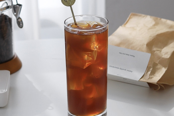 오션글라스 뉴욕 아이스커피잔 340ml 2P - 위시버킷