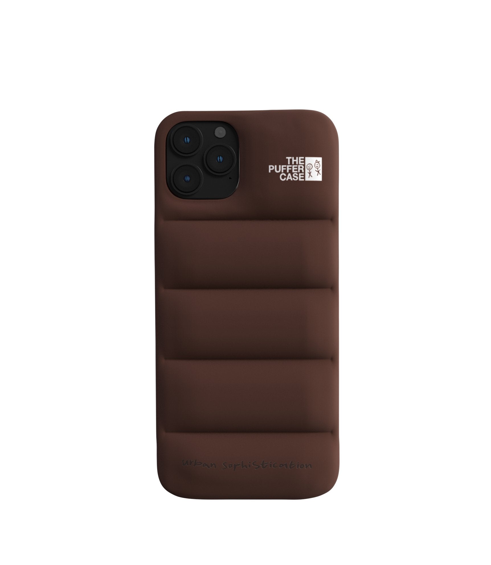 어반 소피스티케이션 THE PUFFER CASE® - HOT CHOCOLATE - iPhone 12/12 Pro - 위시버킷