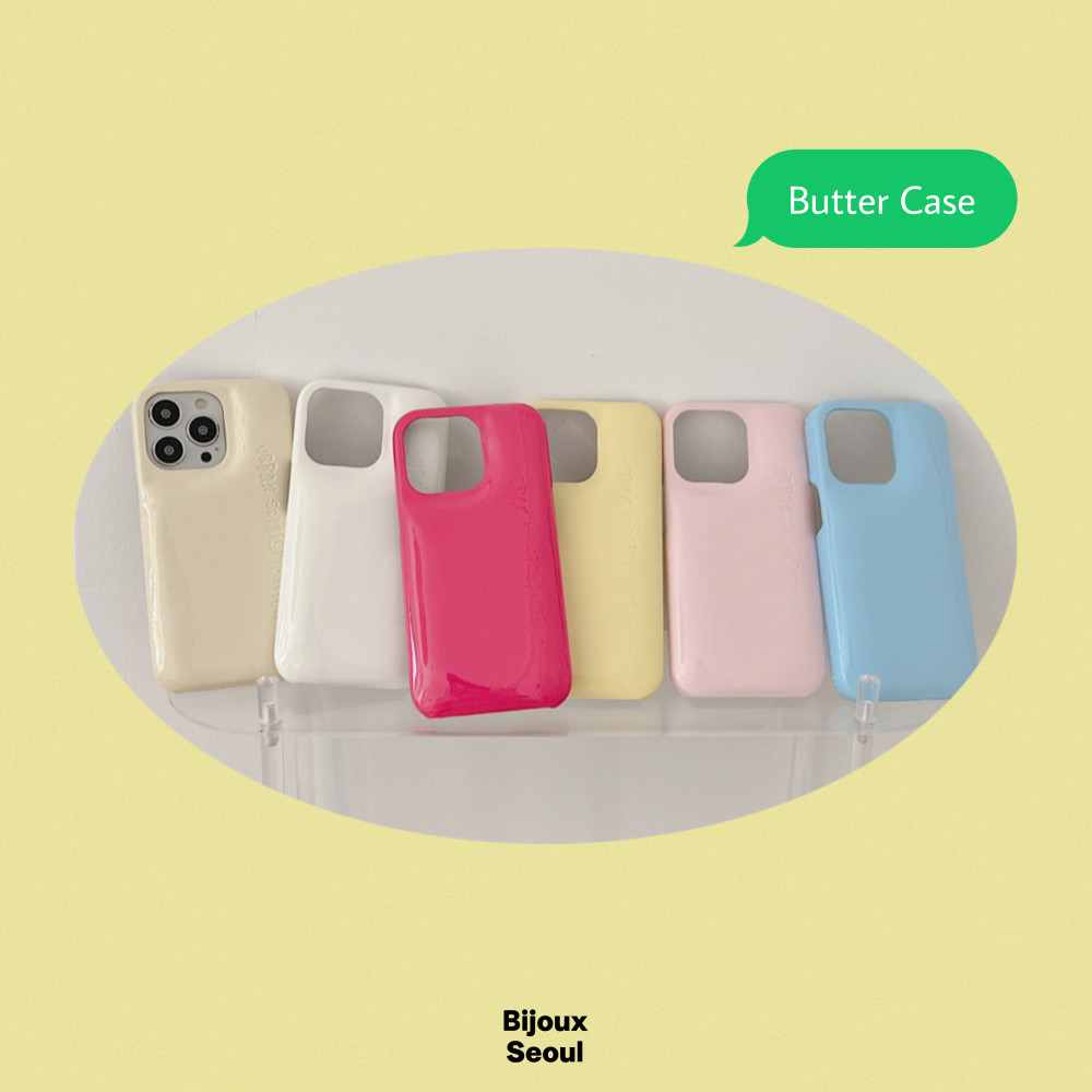 비쥬서울 Butter Case (iPhone only) - 위시버킷