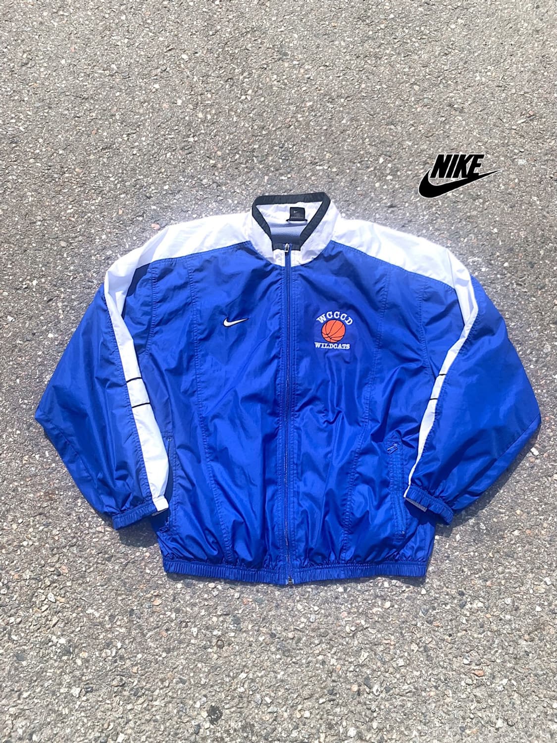 나이키 [XL~] 00s Nike blue jacket | 후루츠패밀리 - 위시버킷