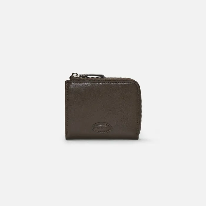 로서울 Oval button wallet Wrinkled burnt mocha - 위시버킷