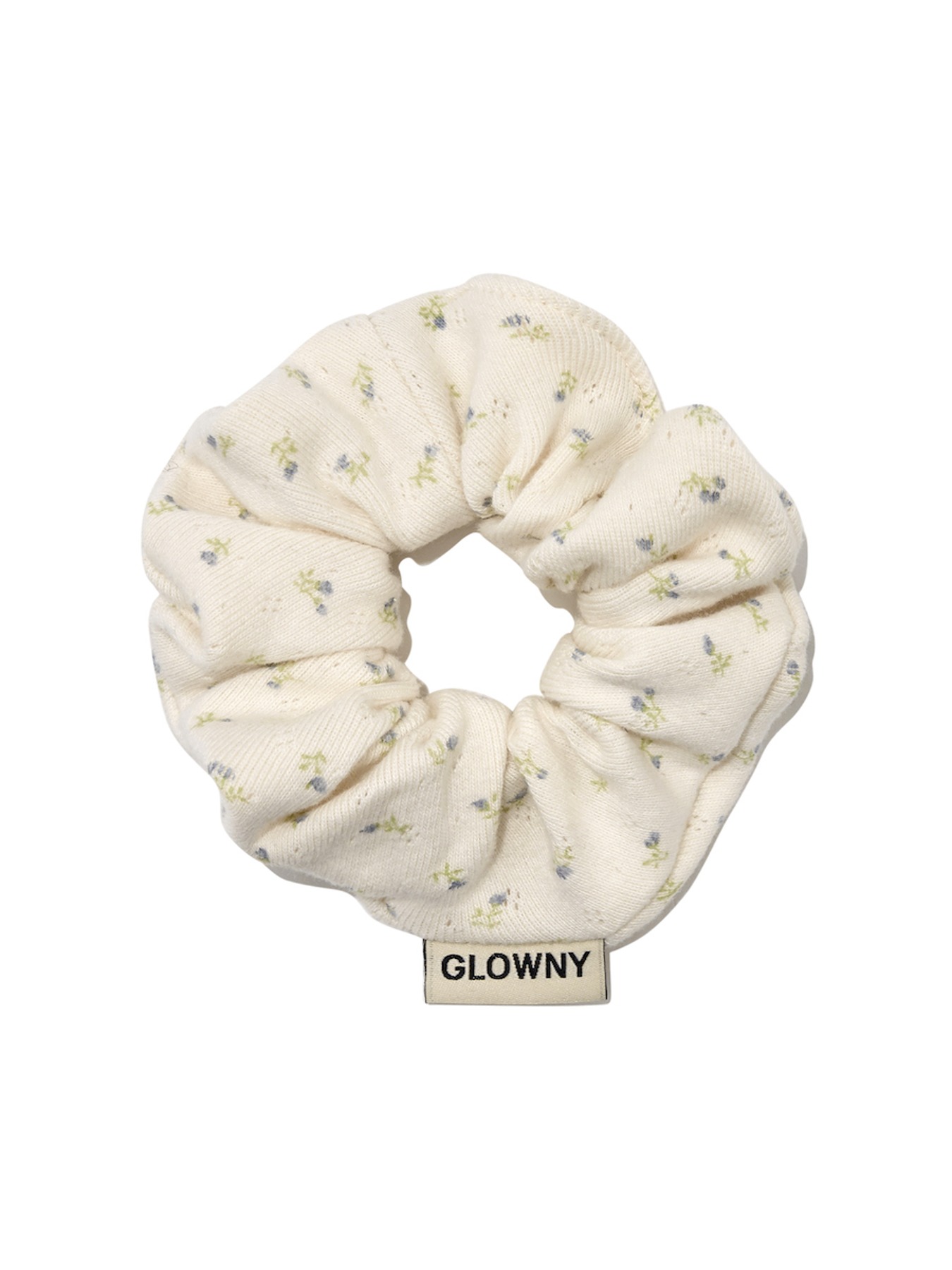 글로니 PROVINCE EYELET SCRUNCHIE (VANILLA BLOOM) - 위시버킷