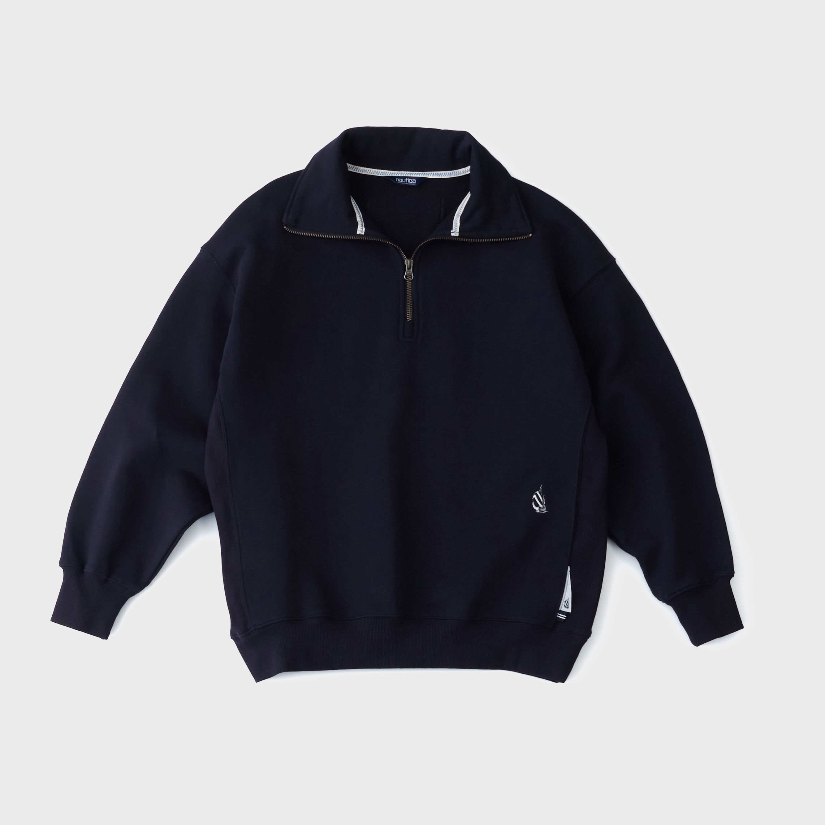 노티카 HALF ZIP-UP SWEAT SHIRTS 310 NAVY - 위시버킷