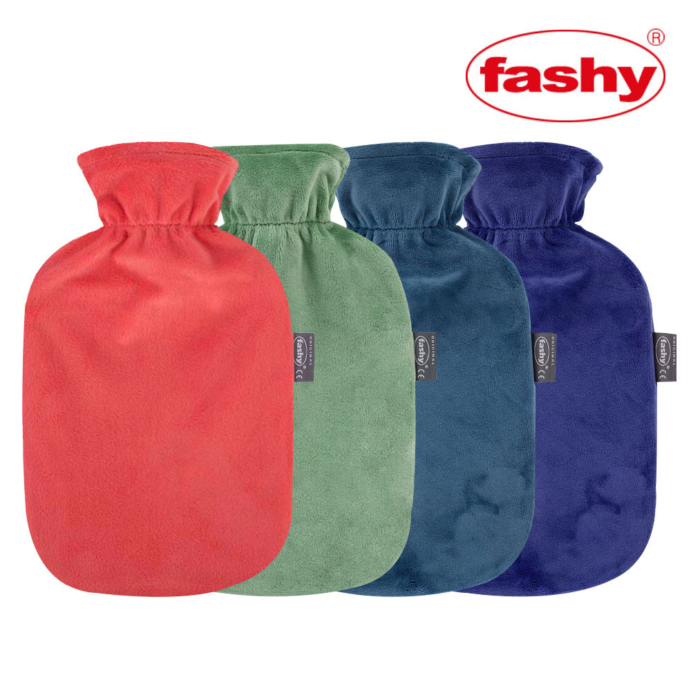 파쉬 FASHY 파쉬 보온물주머니 2L+부드러운 벨벳커버 독일생산 - 위시버킷