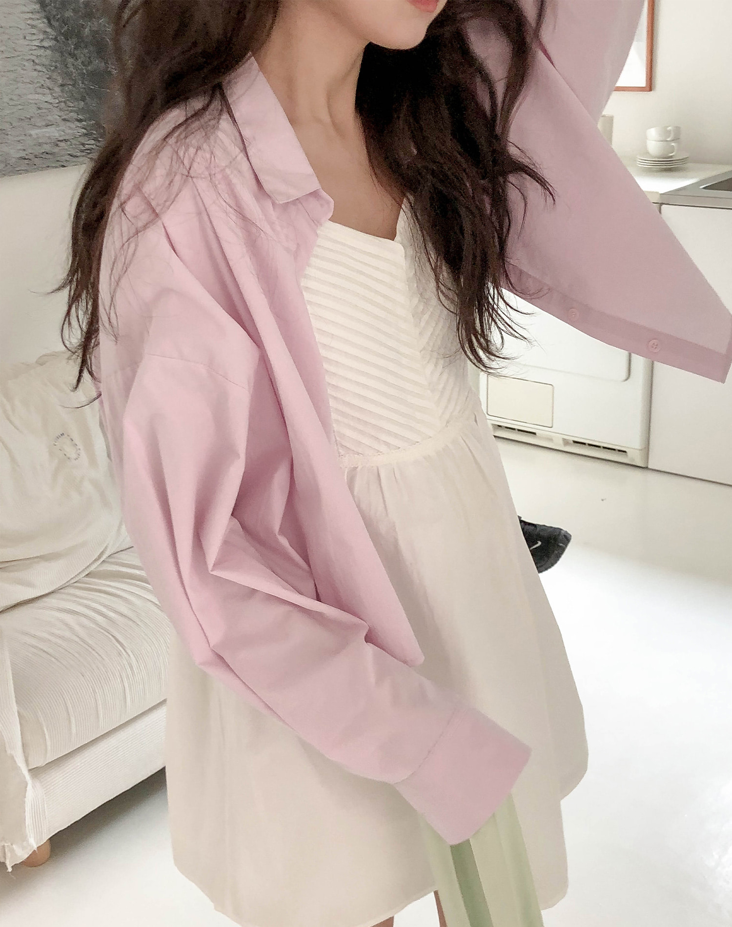 니어웨어 melly shirts (3color) - 위시버킷