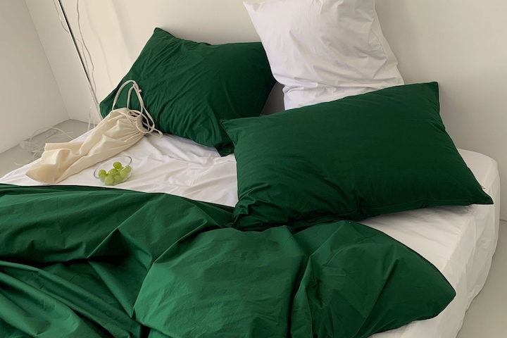 바자르 [단독] 파운드 40수 트윌 이불커버 SS/QK 12colors - 위시버킷