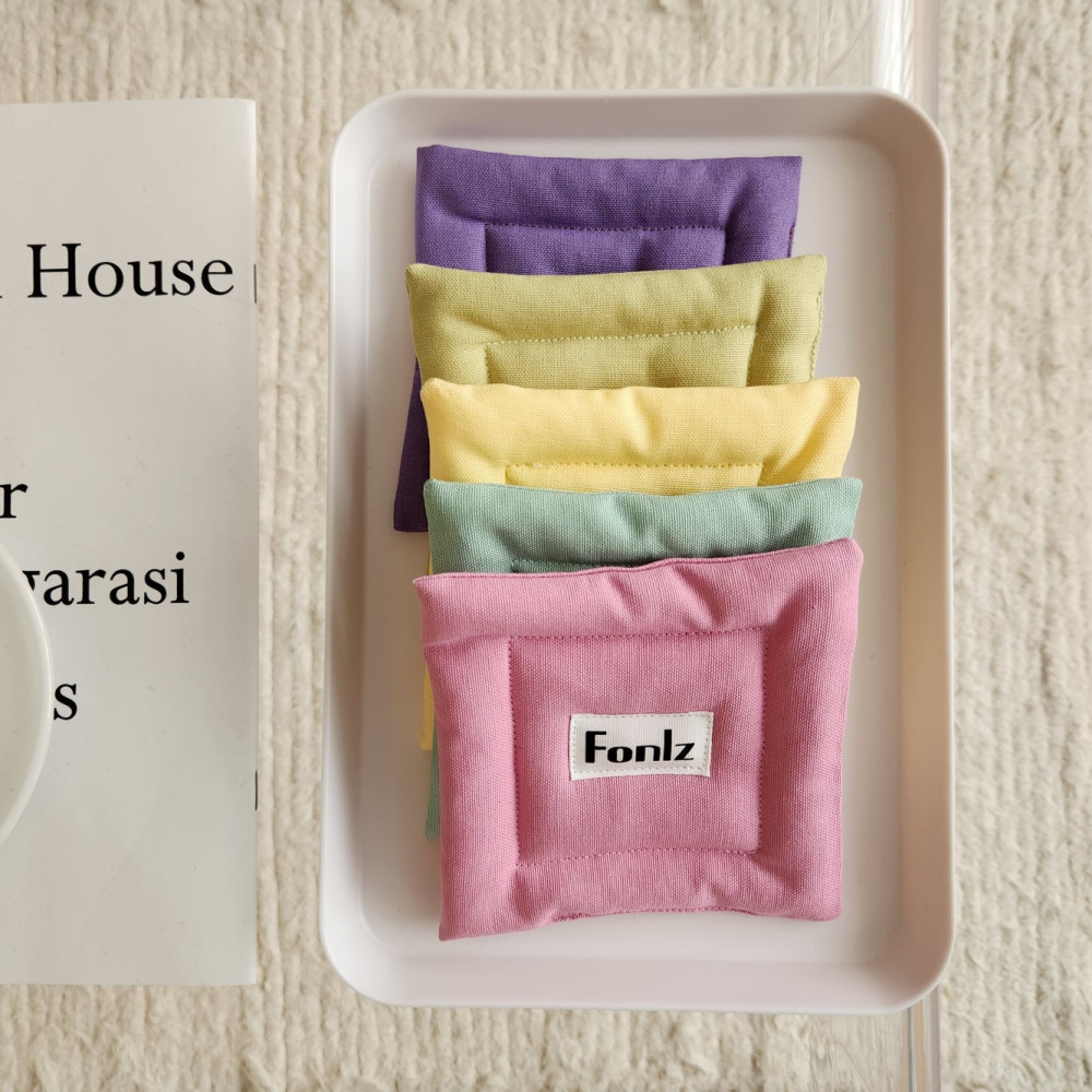 폰즈 [fonlz 폰즈] 패브릭코스터 패브릭티코스터 티코스트 천코스터 - 위시버킷