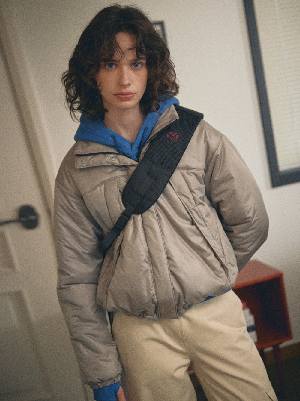 마조팩토리 Alpine 3M Thinsulate Puffer Jacket [Silver] - 위시버킷