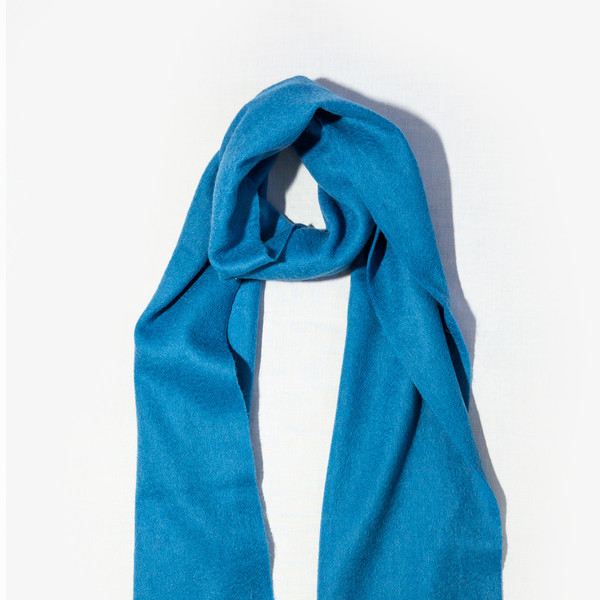 생긴대로 luv mood wool muffler - blue - 위시버킷
