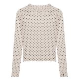 닉앤니콜 닉앤니콜 NICKNICOLE 문가영 NICOLE LABEL SEE-THROUGH DOTS TOPS - 위시버킷