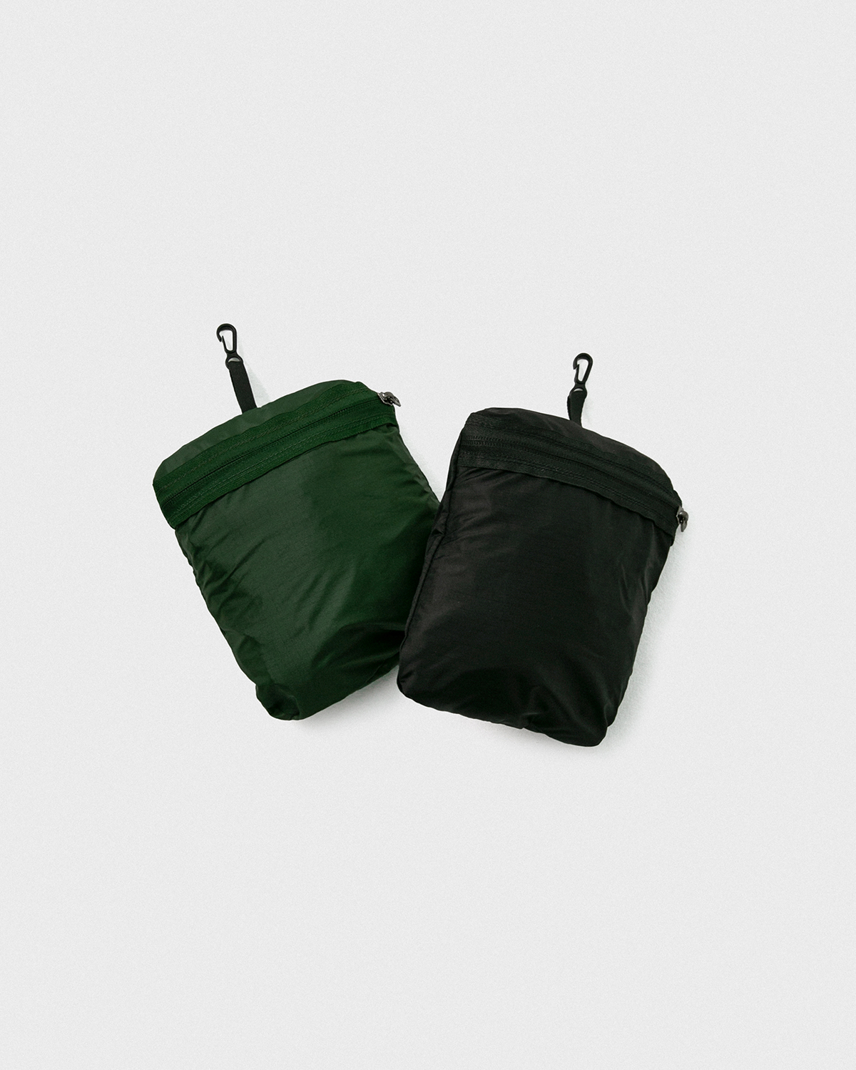 앵글런 Rib Nylon Packable Backpack - Black - 위시버킷