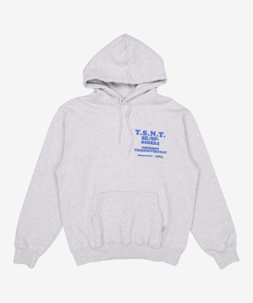디스이즈네버댓 PKM Rizamon Hooded Sweatshirt Grey M - 위시버킷