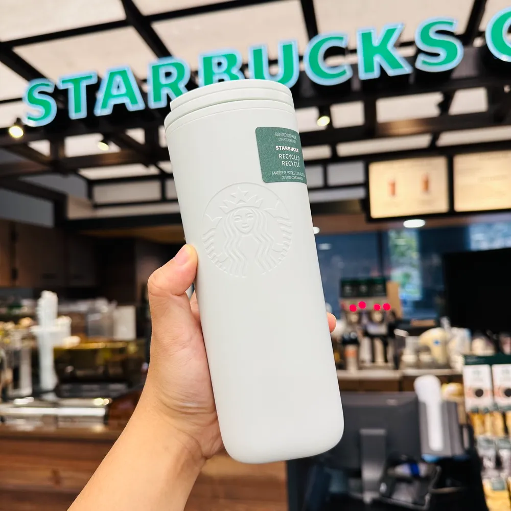 스타벅스 (5월신상) 북미 스타벅스 텀블러 플라스틱 콜드 민트색 삼각텀블러 미국스벅md 473ml | 상품 상세 | 크로켓 - 위시버킷